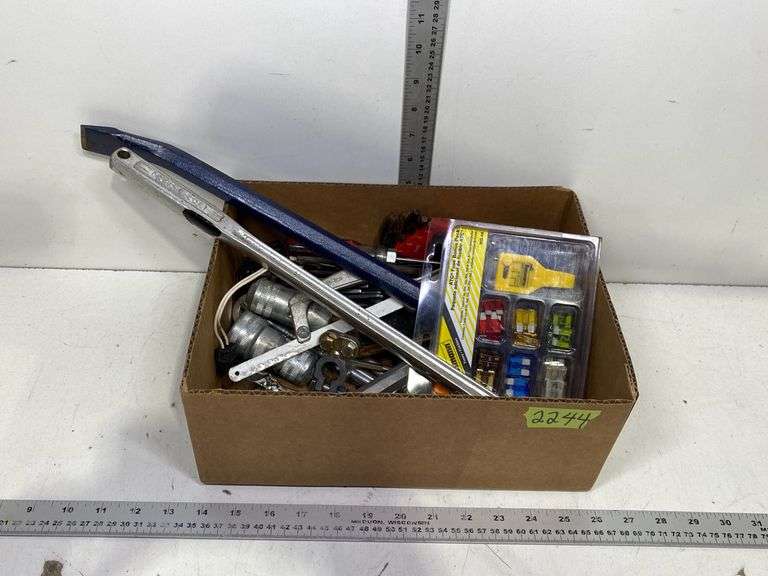 Crow Bar, Craftsman 1/2" drive Extension breaker bar, fuze tester/fuze ...