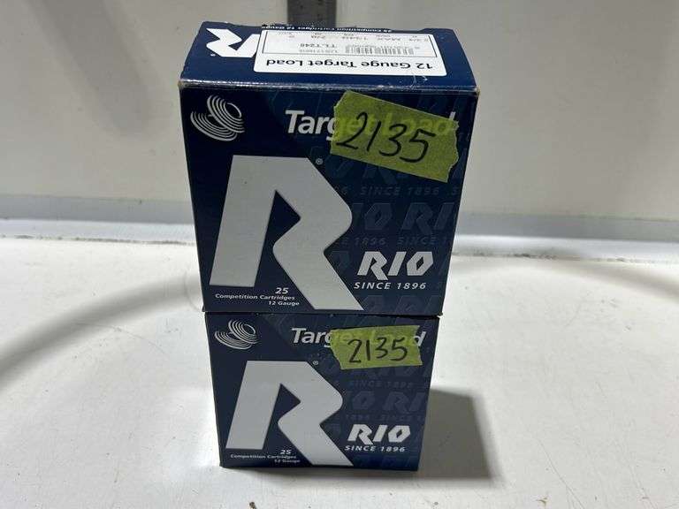 Rio Target Load 12 Ga 2 3/4'' Shotgun Shells ~ 50 rounds - Wild Rose ...