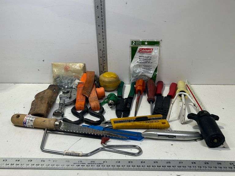 Assorted tools - Wild Rose Auction Services