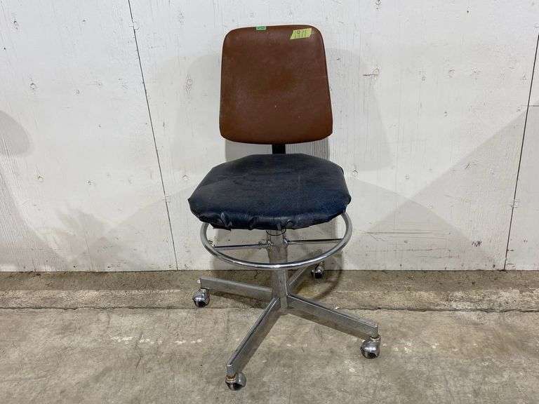 Vintage Laboratory Chair - Wild Rose Auction Services