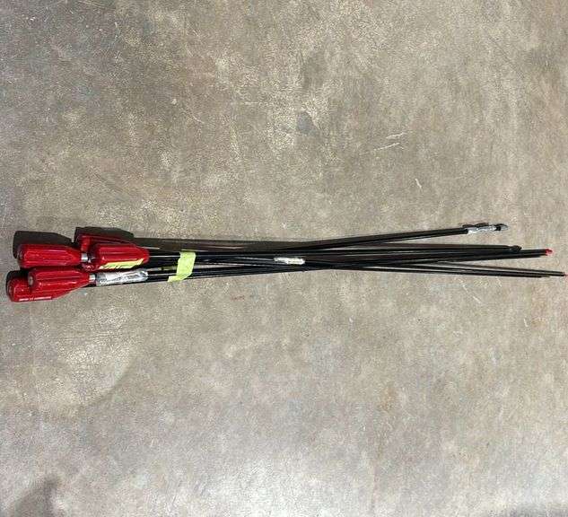J. Dewey gun cleaning rod - Wild Rose Auction Services
