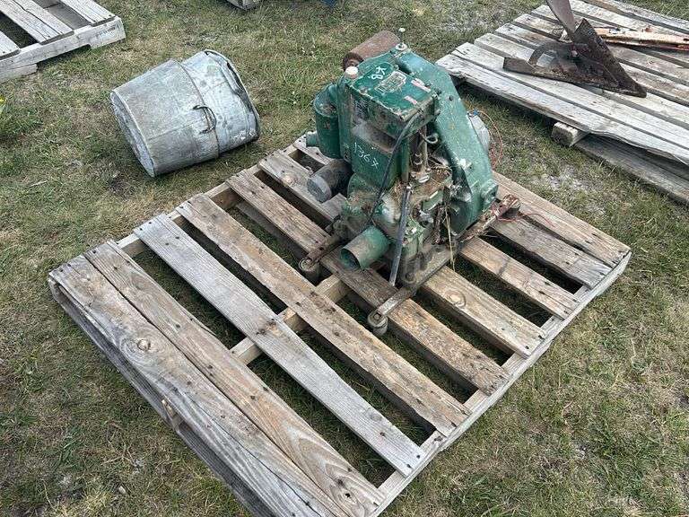 Diesel Utility Engine, 1 cylinder - Wild Rose Auction Services