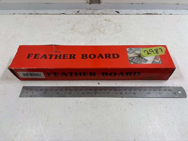 Feather Board - Wild Rose Auction Services