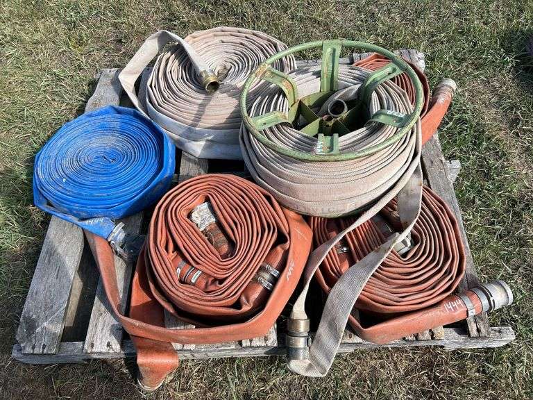 6 - fire Hoses - Wild Rose Auction Services