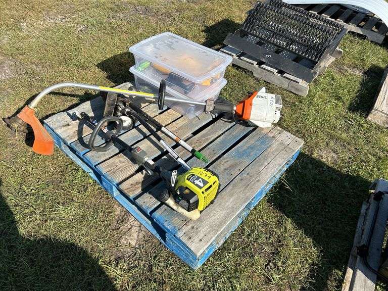 Ryobi Weed Wacker m#c430, Stihl Weed Wacker Fs36, 2 RC Racing Boats ...
