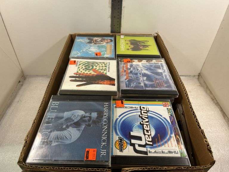 Box of Misc Music CD's - Wild Rose Auction Services