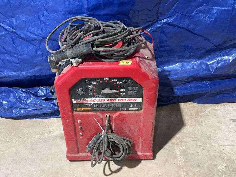 Lincolin Electric Arc Welder Model : AC-225 *Unreserved* - Wild Rose ...
