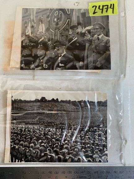 Adolph Hitler era picture clippings, *Unreserved* - Wild Rose Auction ...