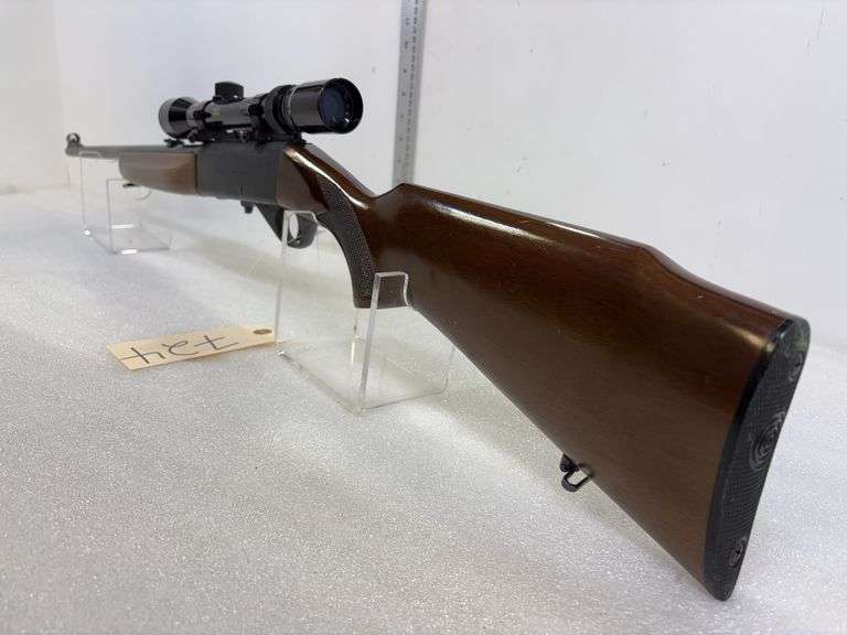 CIL 470 .22 LR Semi Auto Rifle, w/ swivels, no mag, Bushnell Sportview ...