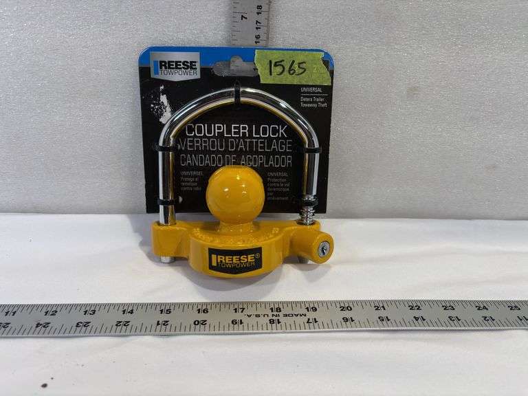 Reece Universal Trailer Lock, *UnReserved* - Wild Rose Auction Services