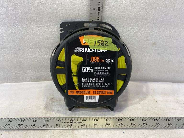 Rino-Tuff 250' Trimmer line, *UnReserved* - Wild Rose Auction Services