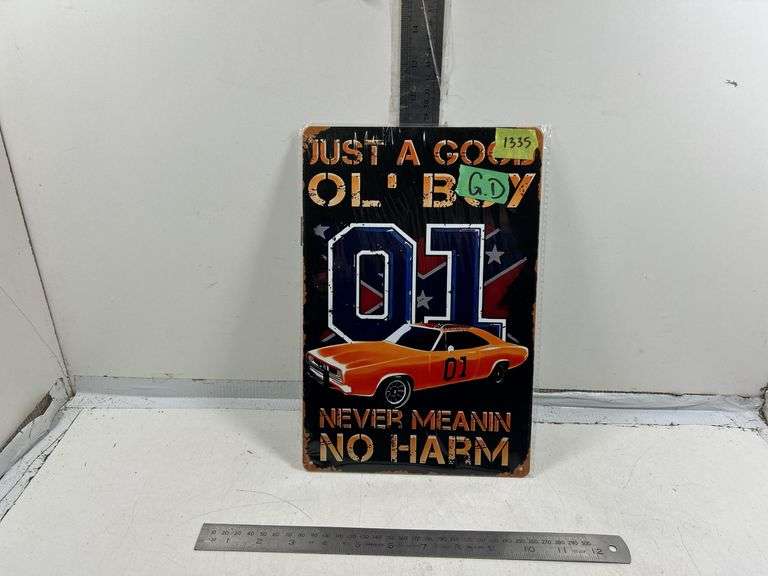 Vintage Good Ol Boy Sign Approx. 8'' x 12'', *UnReserved* - Wild Rose ...