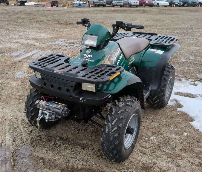 2000 Polaris Explorer 400 4x4 Quad *UnReserved* - Wild Rose Auction Services
