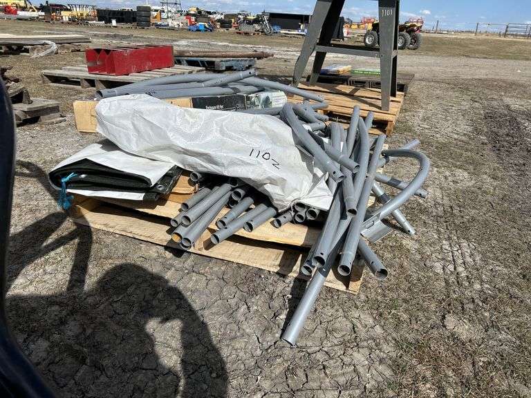 Enclosure kit for Corral Shelter, Shelter Logic approx 12'x2', unknown ...