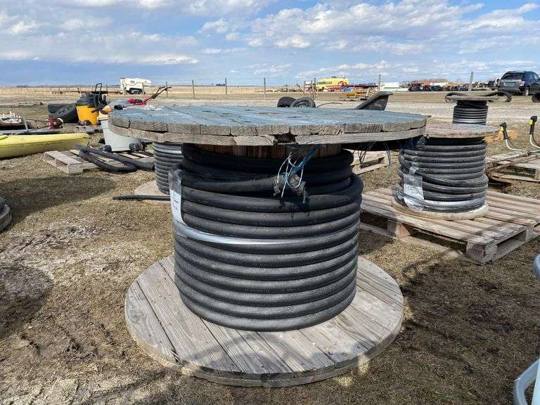 Reel of Mining cable, 4 conductors, 3/0. *UnReserved* - Wild Rose ...