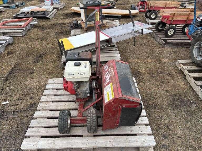 Trenchmaster Bed edger w/ GX240 Honda 8.0 motor, M#F780H, S#3020 ...