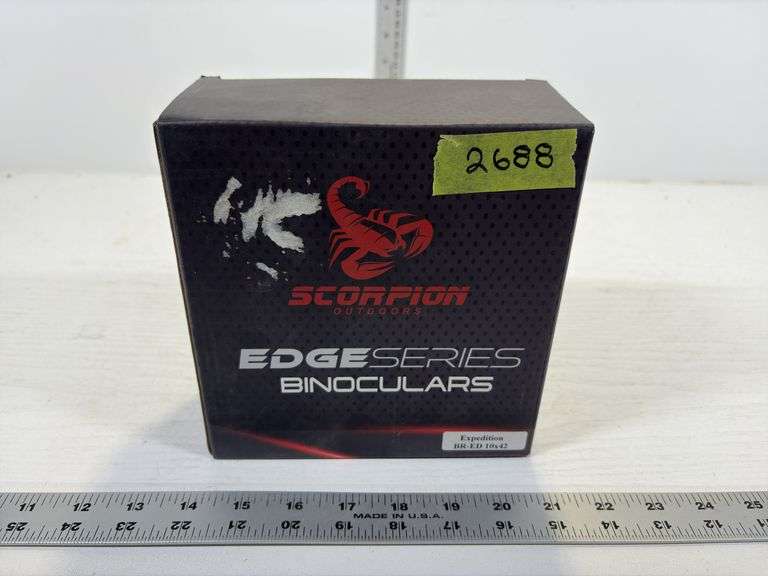 Scorpion Outdoors Edge Series Binoculars, Expedition BR-Ed10x42 ...