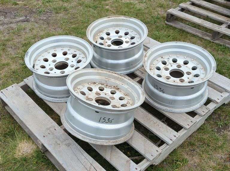 Set of 4 5 Bolt Rims Approx. 16'' x 9'' 133mm *Unreserved* - Wild Rose ...