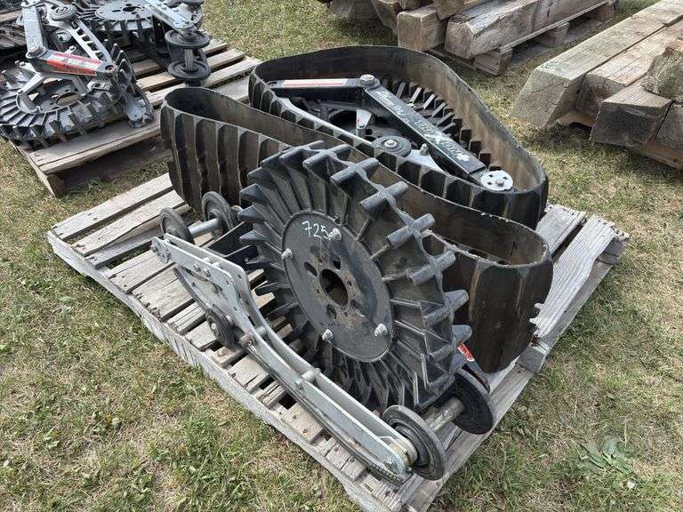 2 - Pallets w/ AD Boivin Traxion Universal ATV Track System *Unreserved ...