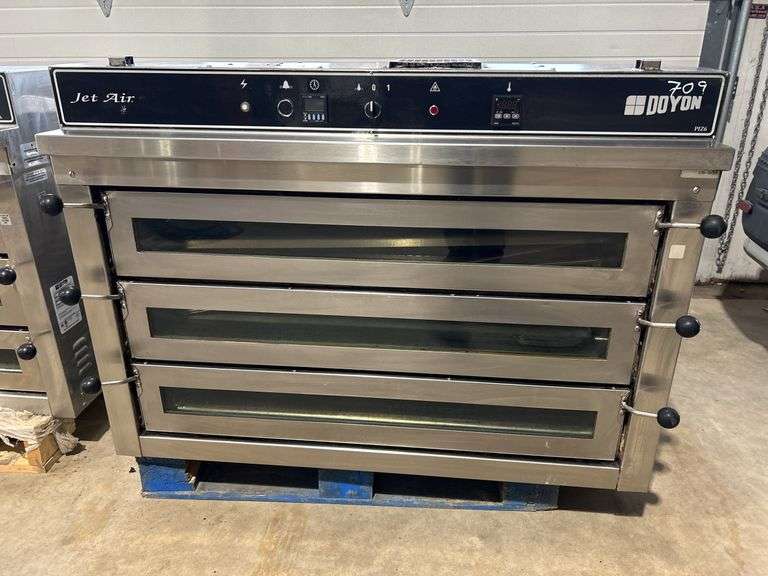 Doyon Jet Air Model# P126 Jetair Pizza Oven SN:3061 *Unreserved* - Wild ...