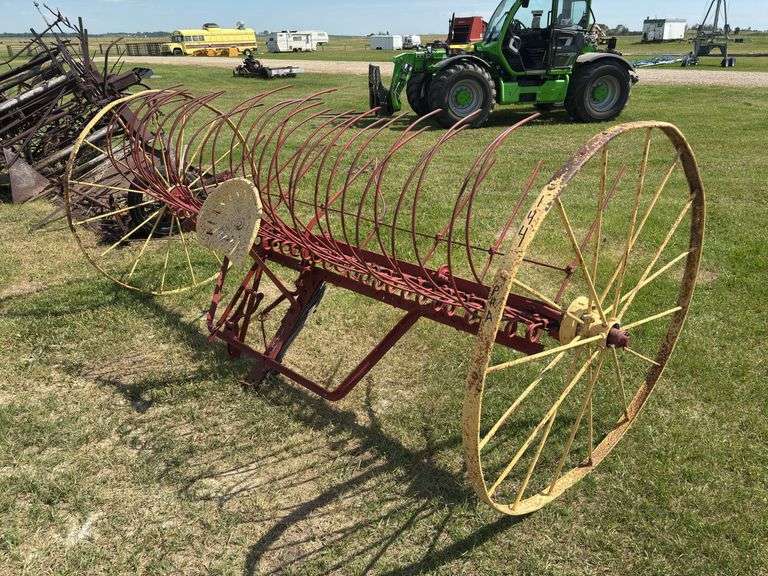 Antique Horse Drawn Dump Rake Approx. 11' Wide *Unreserved* - Wild Rose ...