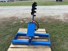 Skidsteer Hydraulic Post Auger w/ 8" bit, *Unreserved* - Wild Rose ...