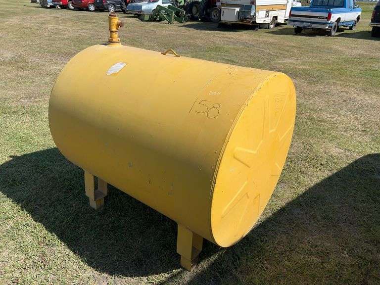 Westeel Rosco Fuel Tank ( Yellow ) Last used for diesel *Unreserved ...