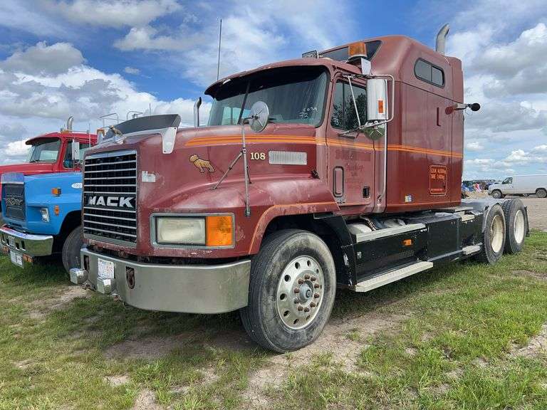 1997 Mack Semi Tractor w/ Sleeper - Wild Rose Auction Services