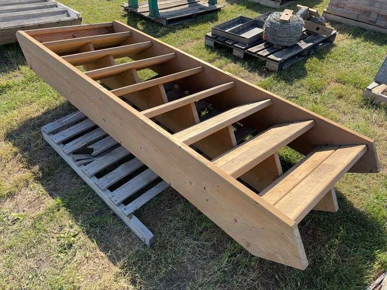 8 - Step 8 - Step Wood Stairs Approx. 8'6'' x 3' *Unreserved* - Wild ...