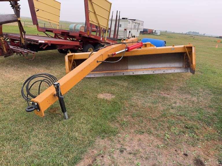 Hydraulic Scraper, 12 ft blade, Model #120R, sn 120R20183391, tires ...
