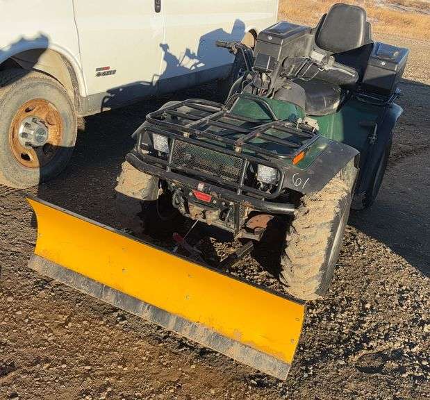 2000 Arctic Cat 400 CC Quad w/ Plow *Unreserved* - Wild Rose Auction ...