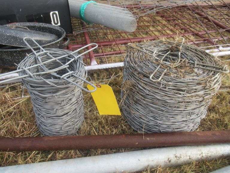 ASSORTED SCRAP METAL MATERIAL BOBWIRE METAL GATES FENCING WOOD POSTS ...