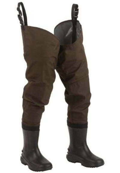 New Hodgman Hip Waders Redstone w/Boots - World Wide Auction Inc