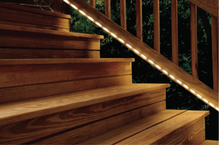 Hampton Bay 5.5W 400LM Outdoor LED Landscape Lighting Path Light Strip ...