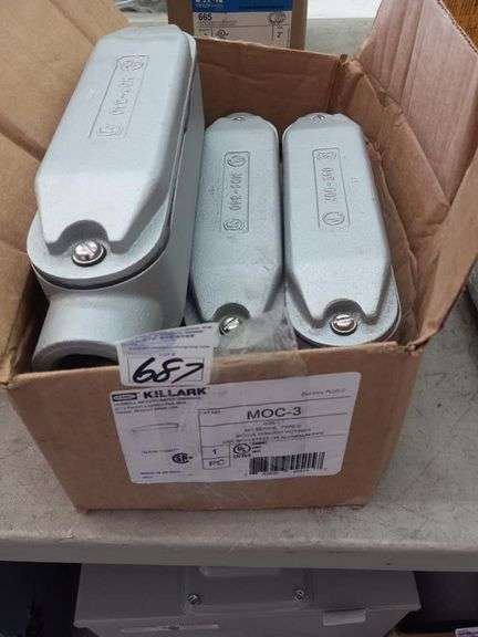 ELECTRICAL, MOC-3 METAL CONDUIT FITTINGS - World Wide Auction Inc