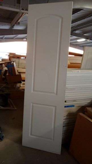 MASONITE 3’ X 7’ 11-1/2” 2 PANEL ROMAN HOLLOW CORE DOOR 033860 - World ...