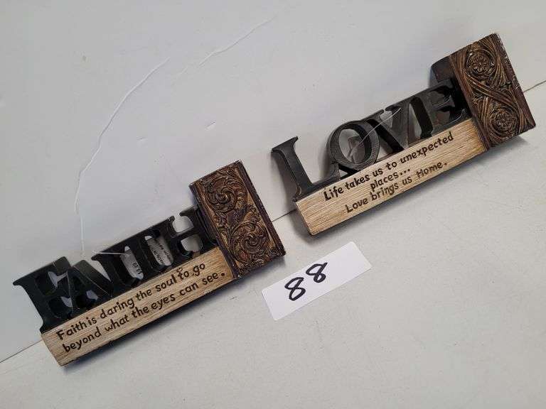 Table decor from hobby lobby - World Wide Auction Inc