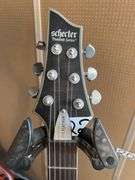 Schecter Diamond Series Electric Guiter with EMG Pickups and Stand ...