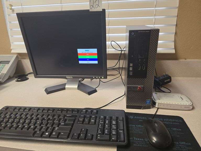 FULL COMPUTER SETUP INCLUDING DELL OPTIPLEX 3020 COMPUTER ; DELL ...