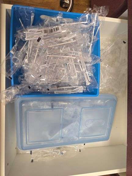 CONTENTS OF DRAWER INCLUDE CARDINAL HEALTH URINE TRANSFER DEVICE ...