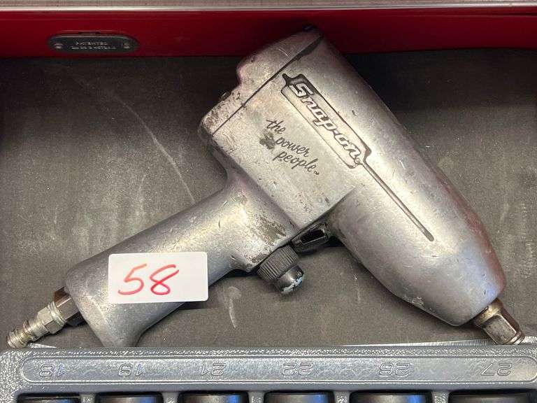 Snap On IM510 1/2" Drive Air Pneumatic Impact Gun - World Wide Auction Inc