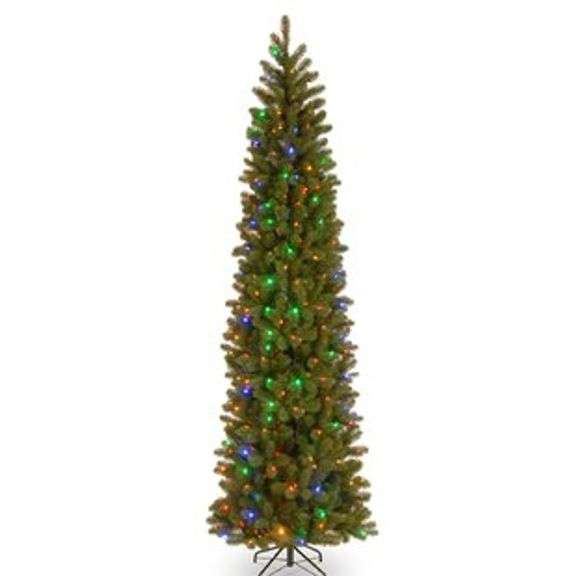 7' COLOR SWITCH PLUS PENCIL PINE CHRISTMAS TREE COLOR CHANGING LED ...