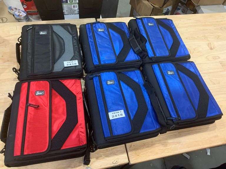 (6) TECH GEAR ZIPPER BINDER - YAC Auctions
