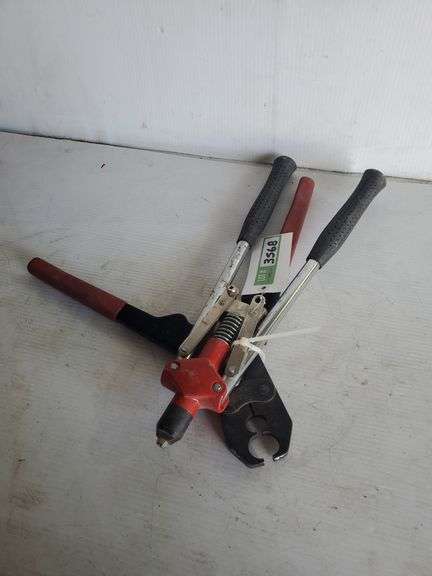 PEX crimper, large pop Riveter - YAC Auctions