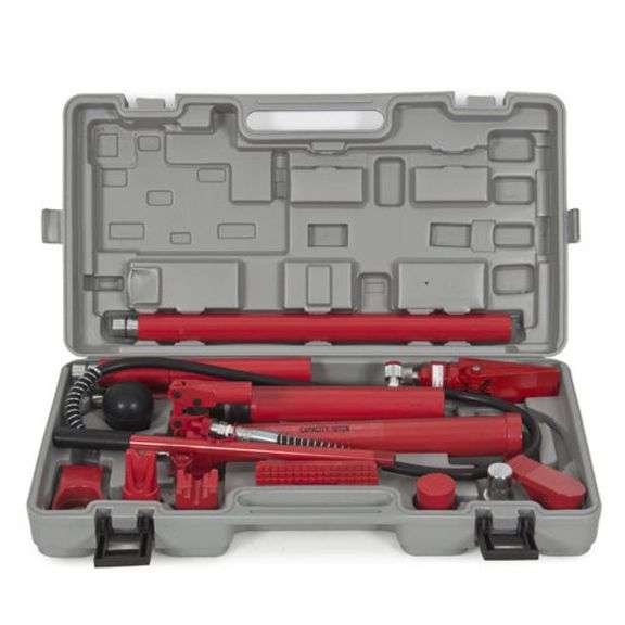 10 TON PORTA POWER HYDRAULIC JACK BODY FRAME REPAIR KIT. - YAC Auctions
