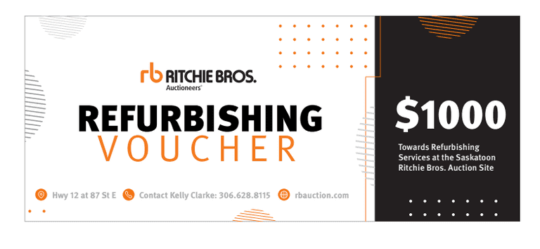 $1000 Refurbishing Voucher - Donated by Ritchie Bros Auctioneers - YAC ...