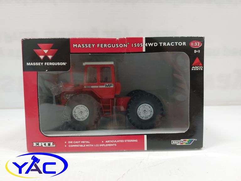 2006 Massey Ferguson 1505 4WD Tractor - 1/32 Scale - YAC Auctions