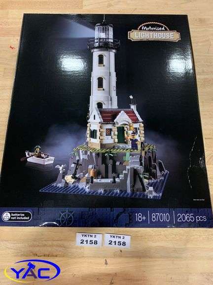 MOTORISED LIGHTHOUSE BUILDING BLOCKS 2065 - YAC Auctions