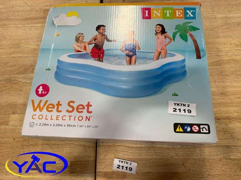 INTEX BEACH WAVE SWIM CENTER POOL - Yorkton Auction Centre
