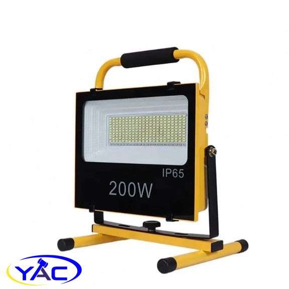200W PORTABLE RECHARGEABLE LED WORK LIGHT - YAC Auctions
